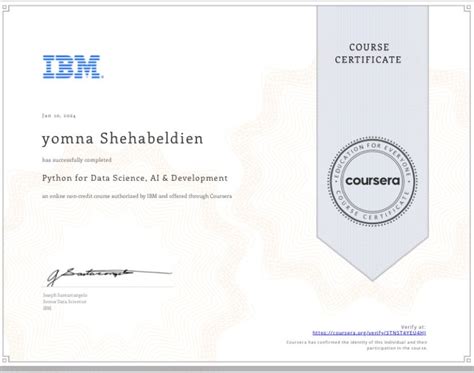 Dataanalytics Dataanalyst Bideveloper Ibm Ibmcertification Yomna