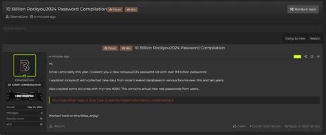 Ten Billion Passwords Dumped On Hacker Forum Breachforums Techzine Global