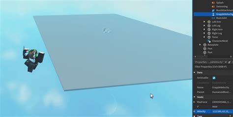 BodyVelocity Bugging Out When Making A Grappling Hook Script Scripting Support Developer