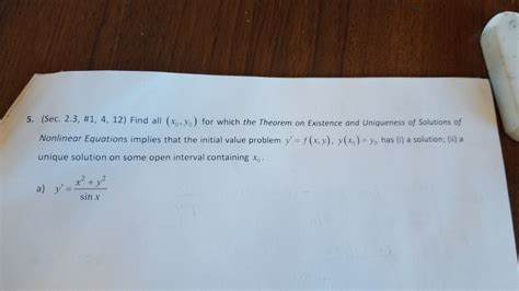 Solved Sec Find All X Yo For Which Chegg Com