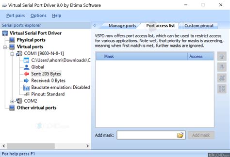 Virtual Serial Port Driver Download