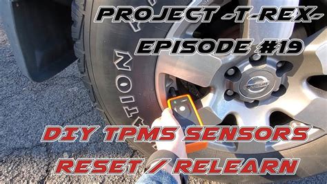 How To Reset Tpms Sensors Or My Struggle To Do So Youtube