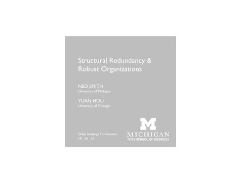 pdf structural redundancy and