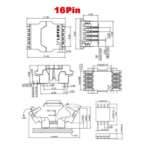 1 10Pcs 8Pin 16Pin Bios Ic Socket Spi Flash 8P 16P Tesztállvány Sop Javítás Tételek Flsh Égő
