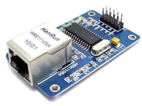 Modulo Ethernet Enc28j60 Tarjeta Para Interfaz Con Red Ethernet
