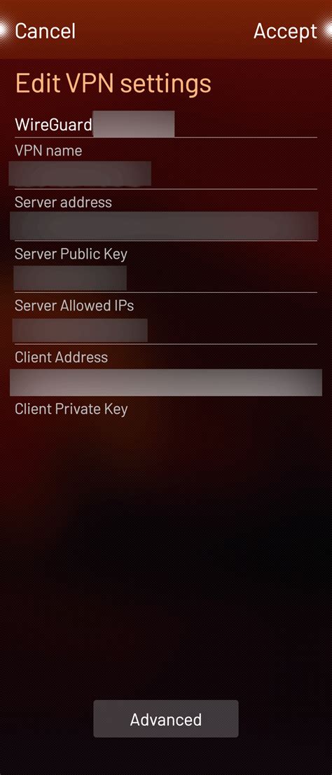 SailfishOS As WireGuard Endpoint