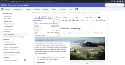 some ckeditor 5 content blocks gets overshadowed by the side image