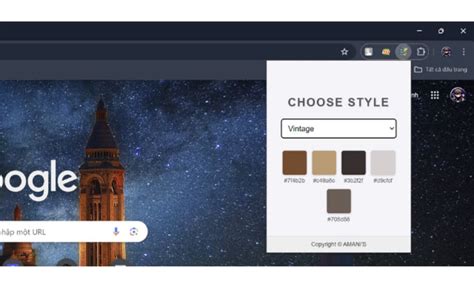 Color Suggestion Extension สำหรับ Google Chrome - ส่วนขยาย ดาวน์โหลด