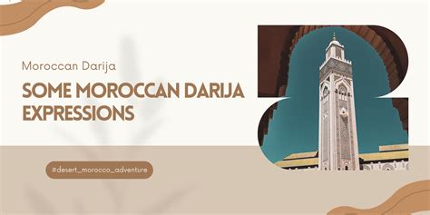 Moroccan Darija Moroccan Language