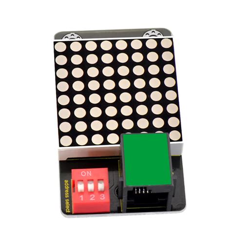 Keyestudio RJ EASY Plug X LED Matrix Module Address Select For Arduino