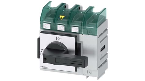 3ld5400 0tl11 Siemens Switch Disconnector 4 Pole 100a Max Current 100a Fuse Current Rs