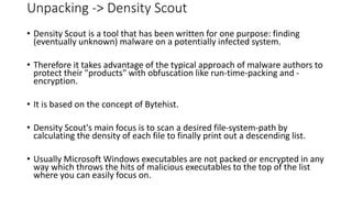 Remnux Tutorial Statically Analyse Portable Executable Pe Files Pptx