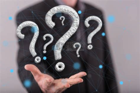 问题概念在背景中男子的高清图片下载 正版图片 摄图网
