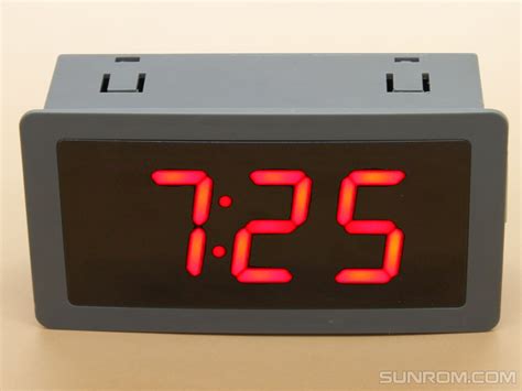 Clock Led Display 1436 Sunrom Electronicstechnologies