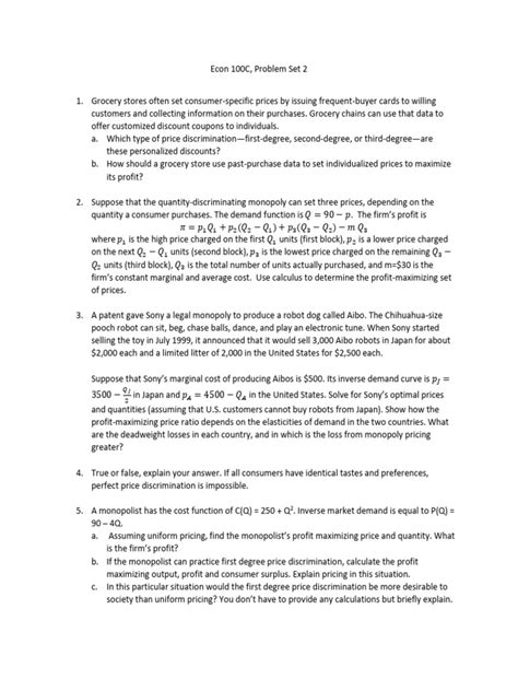 problemset 2 pdf technology and engineering