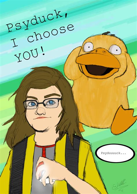 Pokemon Detective Pikachu Psyduck By Eknick14 On Deviantart