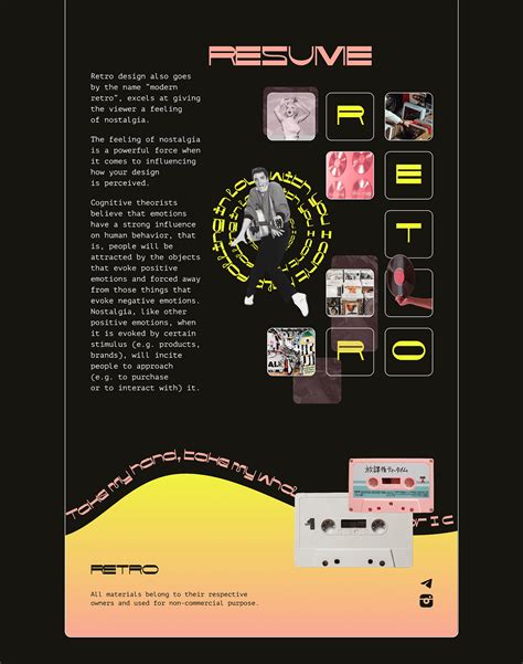 Retro About Style Behance