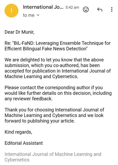 Saad Munir On Linkedin Machinelearning Cybernetics Fakenewsdetection