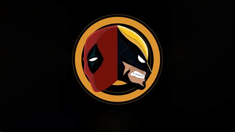 Deadpool And Wolverine Insignia Wallpaper Hd Superheroes Wallpapers 4k Wallpapers Images