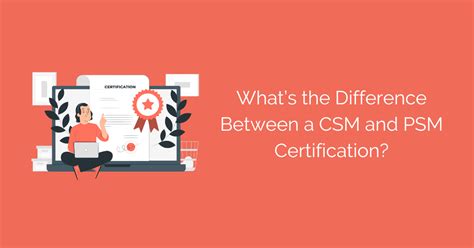 Difference Between CSM And PSM Certification