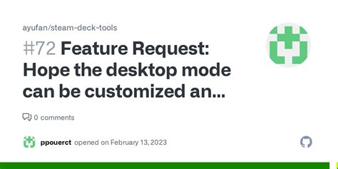 Feature Request Hope The Desktop Mode Can Be Customized And The