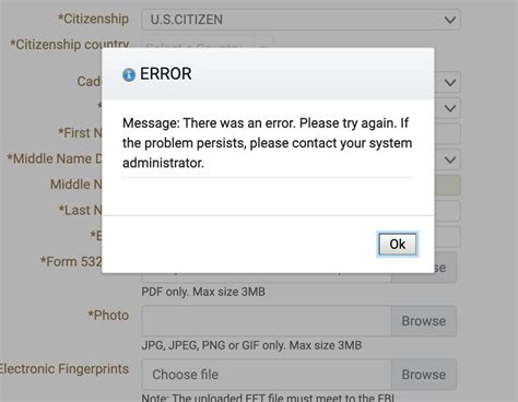atf eform s eft upload error national gun trusts