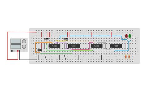 Circuit Design Full Subtractor Using Basic Gates Tinkercad