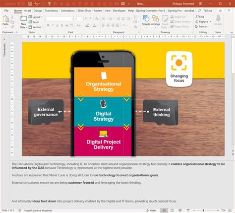 Notes View In PowerPoint Can Be Customised As Brilliant Leave Behinds