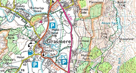 Grasmere England Map At Donald Altman Blog