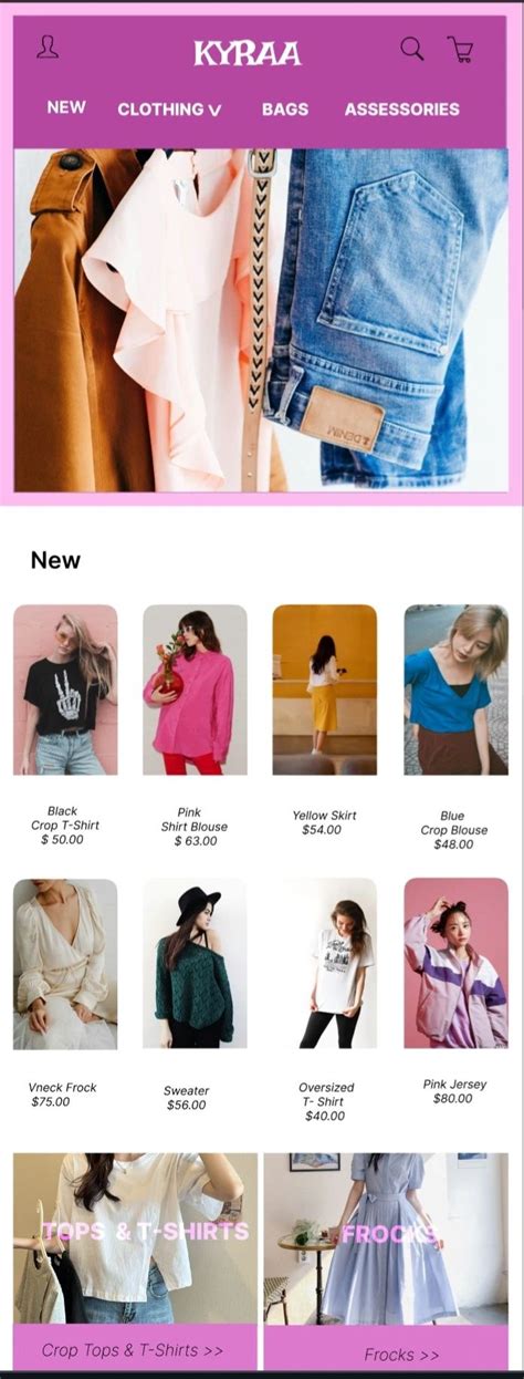 nimeshi dilshara on linkedin ui ux design for clothing store website