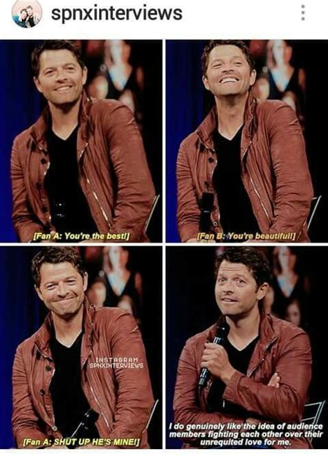 Misha Collins Quotes Misha Collins Funny Misha Collins Cute