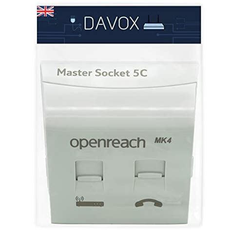 Bt Openreach Master Phone Socket Nte5c Mk2 Mk4 Faceplate Combination Socket For Fibre Broadband
