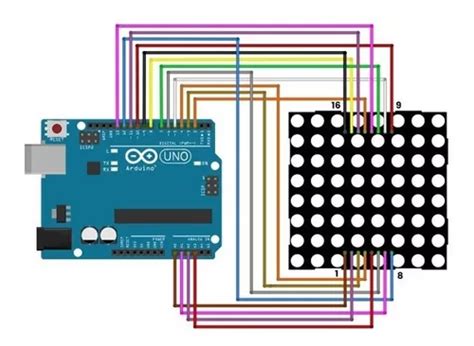 2 matrices de leds 8x8 cátodo común arduino 1088as en venta en lima