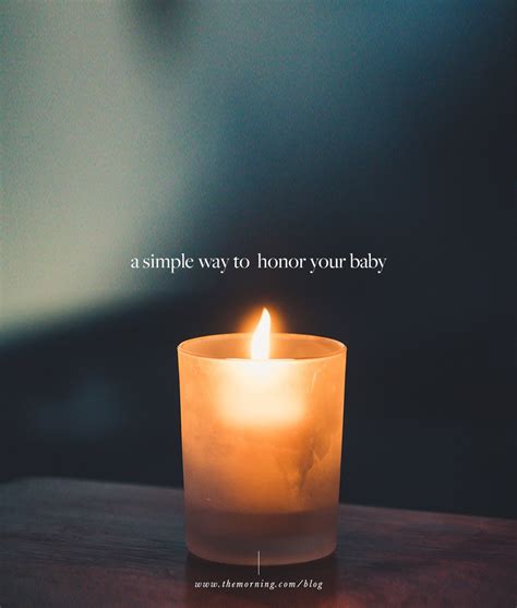 Our Favorite Candles for Honoring A Baby's Life | Wave of Light October ...