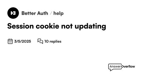 Session Cookie Not Updating Better Auth