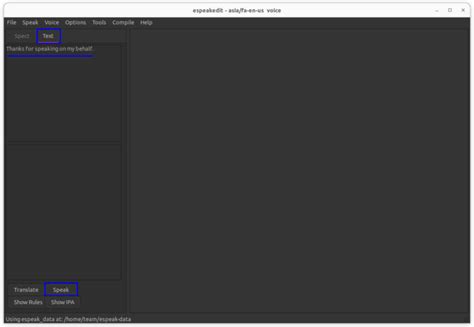 ESpeak Text To Speech Tool For Linux