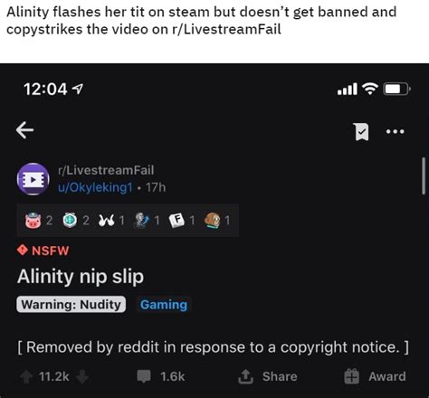 Alinity Flashes Her T On Steam But Doesnt Get Banned And Copystrikes The Video On R