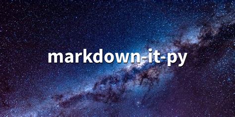 mdit py plugins 0 4 2 collection of plugins for markdown it py