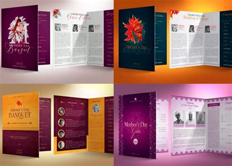 Mothers Day Program Template Graphicmule