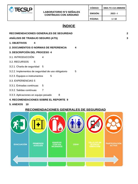 lab 02 señales continuas con ardunio pdf diodo emisor de luz