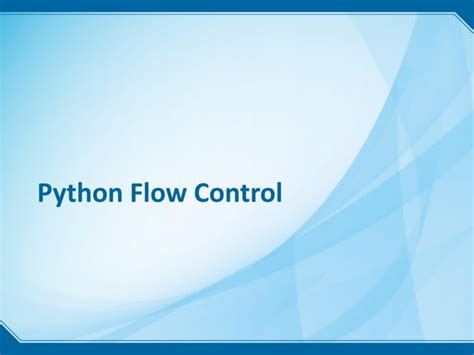 The Python Fundamental Introduction Part 1 Ppt