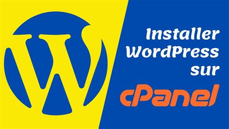 Installer Wordpress Sur Cpanel Via Softaculous Youtube