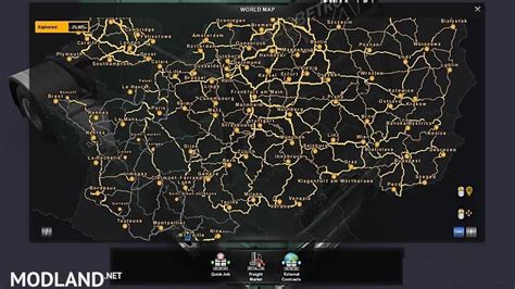 Mario Map V122 127 Map Mod Ets2 Ets2 Mod