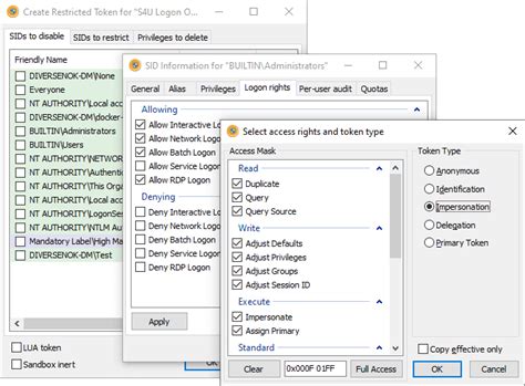 GitHub Diversenok TokenUniverse An Advanced Tool For Working With Access Tokens And Windows