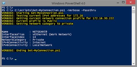 Powershell Remoting Tip Setting A Network Category To Private
