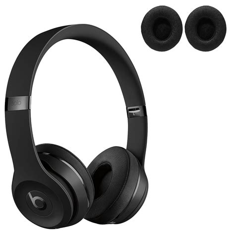 Set Bureti Padforce Pentru Casti Beats Solo Cu Fir On Ear Negru Piele Naturala Emag Ro