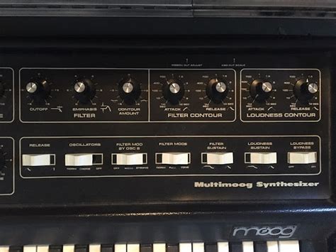 MATRIXSYNTH Moog Multimoog Keyboard Synthesizer