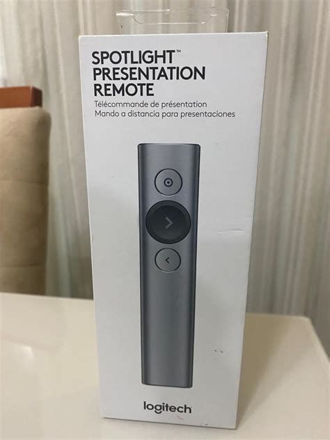 Apresentador Logitech Spotlight Bluetooth Slide Recarregável Mouse P