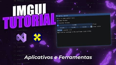 Guia Inicial De Dear Imgui Em C Ferramentas E Directx Youtube