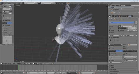 Help Particle Hair Modeling Fail Particles And Physics Simulations Blender Artists Community
